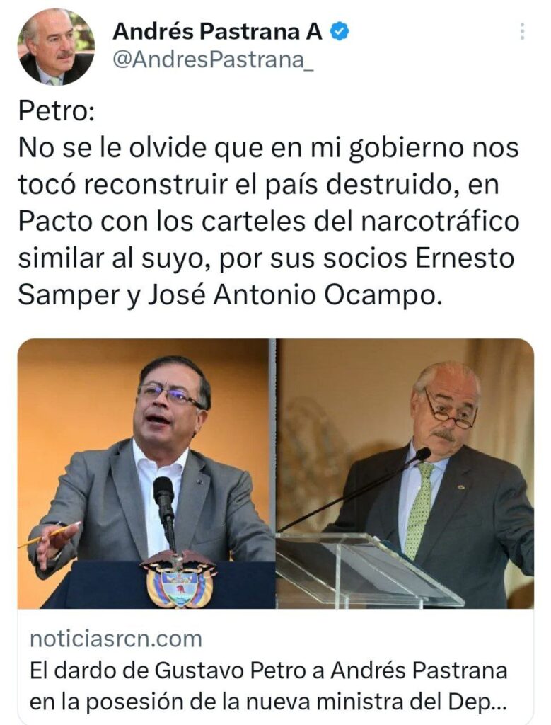 Andrés Pastrana - Andres Pastrana Arango